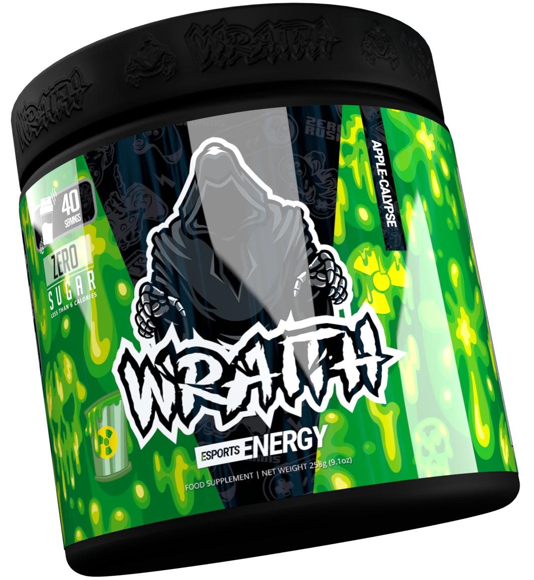 Wraith® Gaming Fuel Energy Drink Formula - Apple-Calypse Flavour ...
