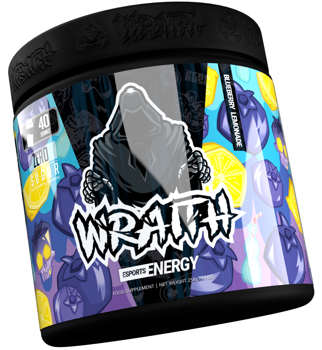 Wraith® Gaming Fuel Energy Drink Formula - Blueberry Lemonade Flavour ...