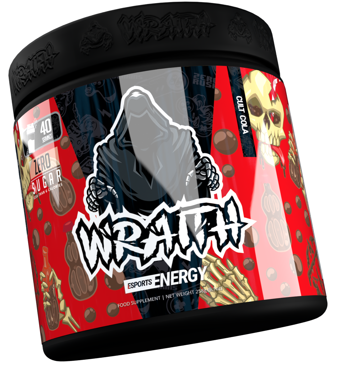 Wraith® Gaming Fuel Energy Drink Formula - Cult Cola Flavour – Wraith ...