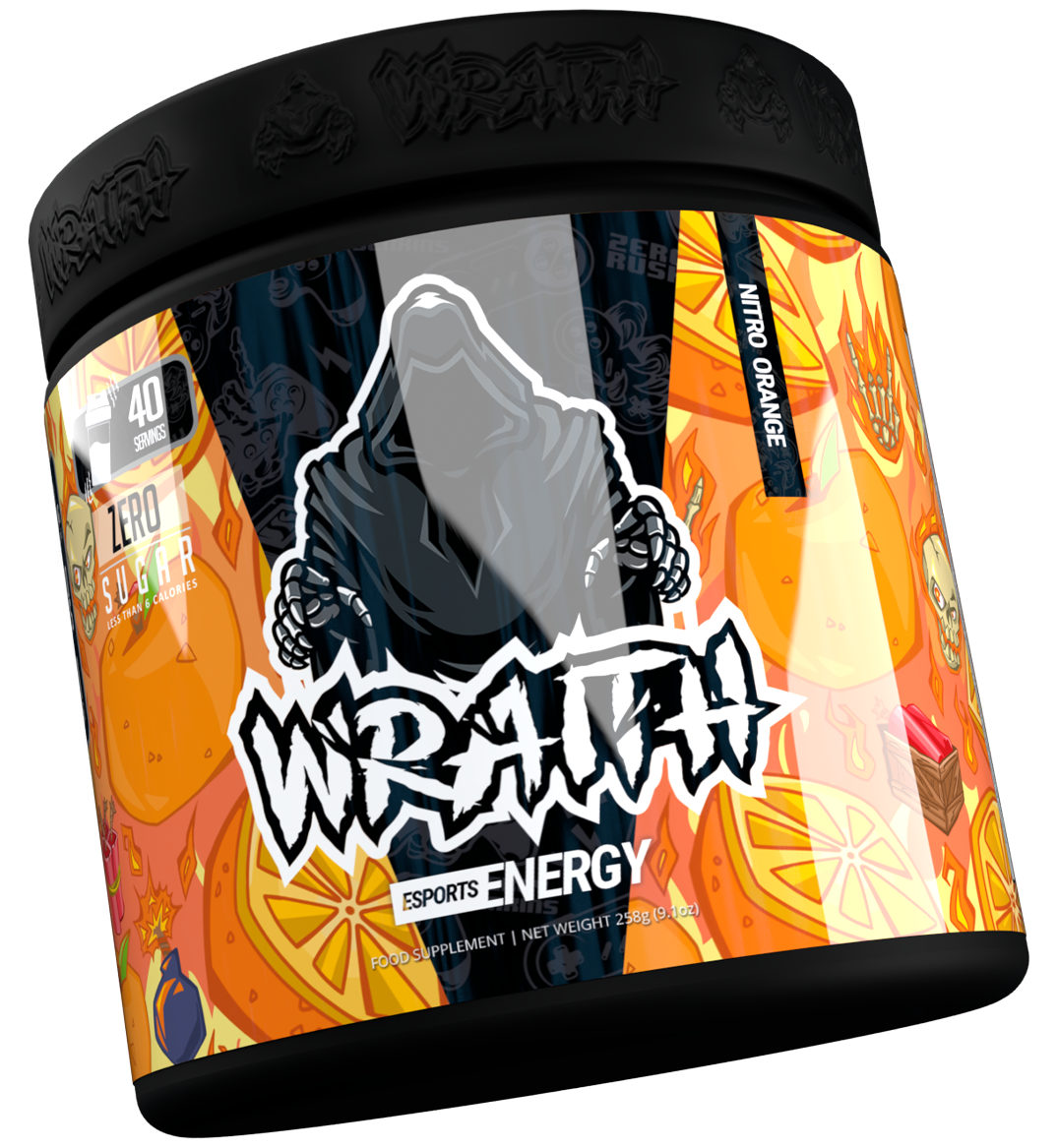 Wraith® Gaming Fuel Energy Drink Formula - Nitro Orange Flavour ...