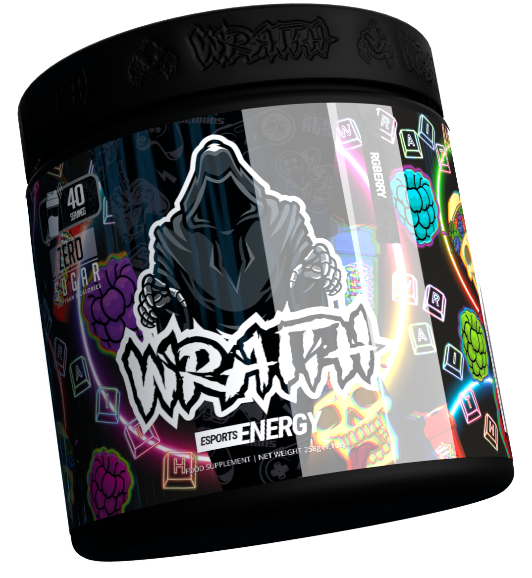 Wraith® Gaming Fuel Energy Drink Formula - RGBerry Flavour – Wraith® Energy